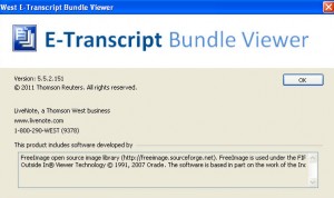 Reasons E Transcript Viewer